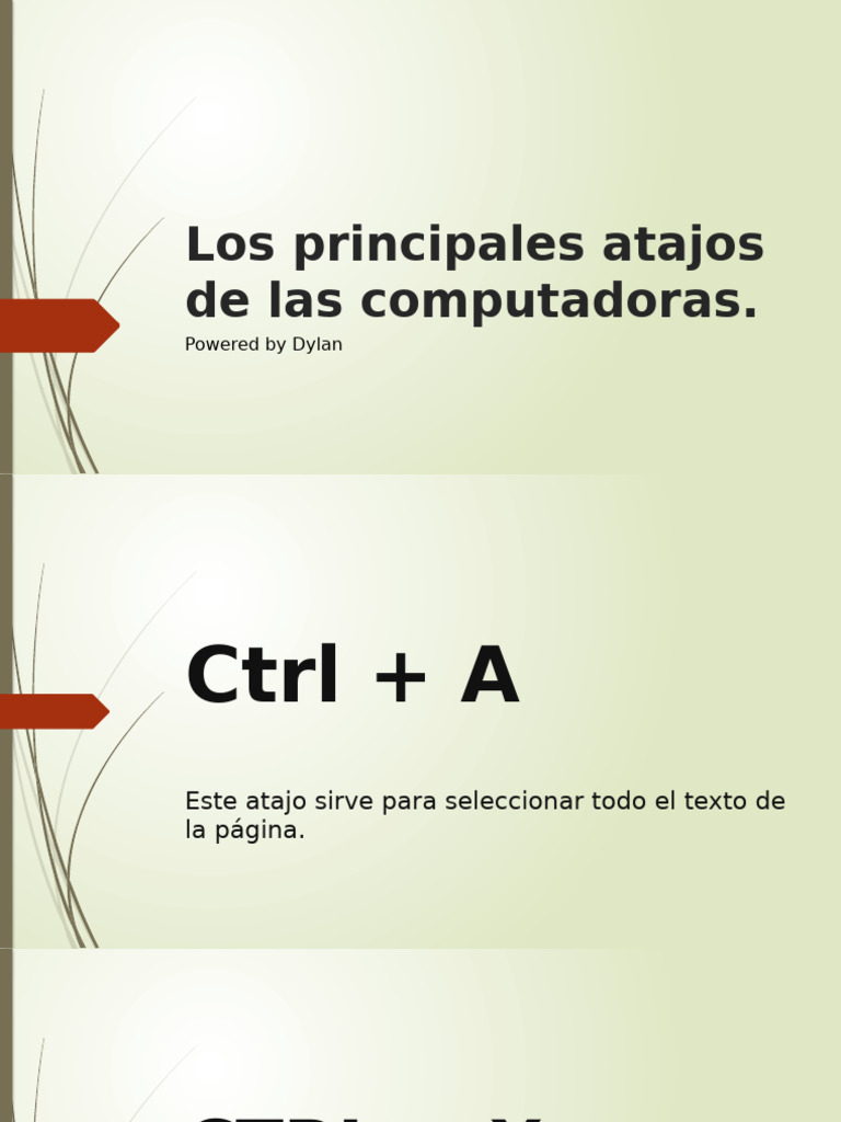 Atajos Esenciales de Teclado para PC | PDF