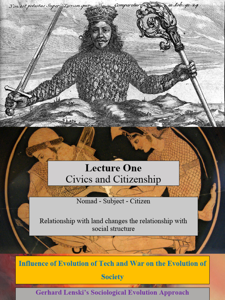 Lecture 1 - Civics and Citizenship | PDF | Society