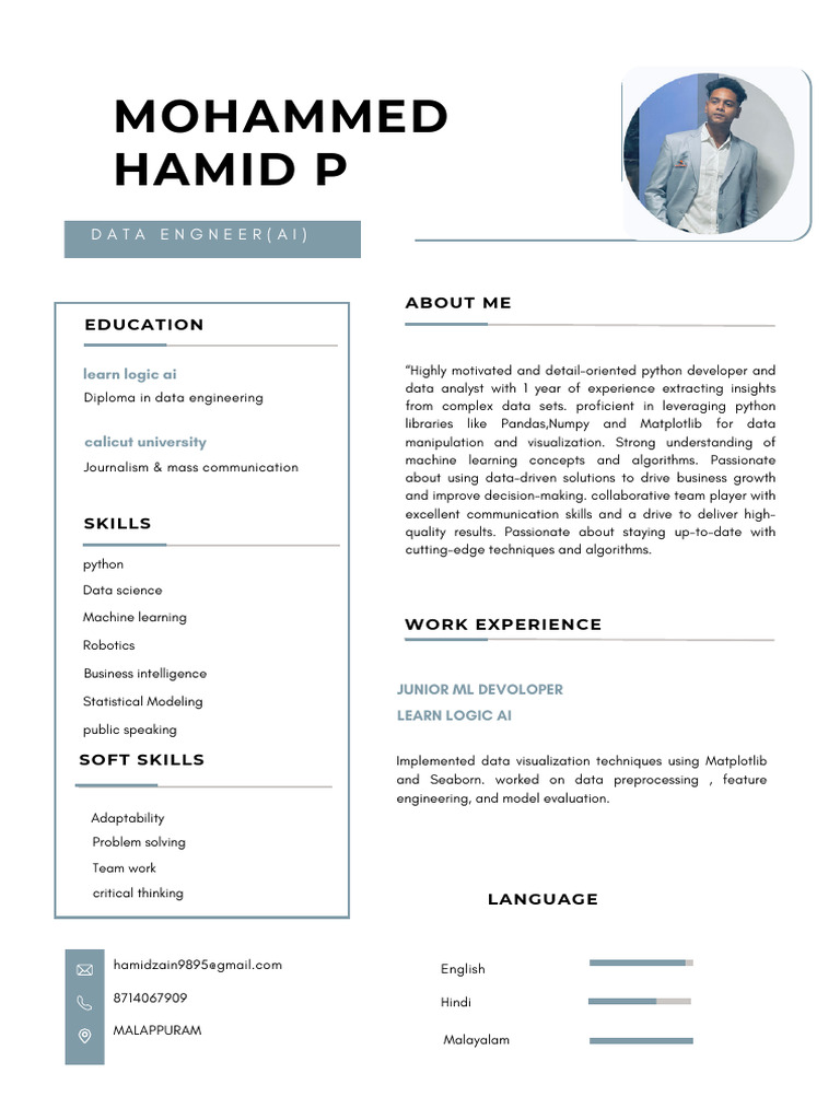 Mohammed Hamid P | PDF