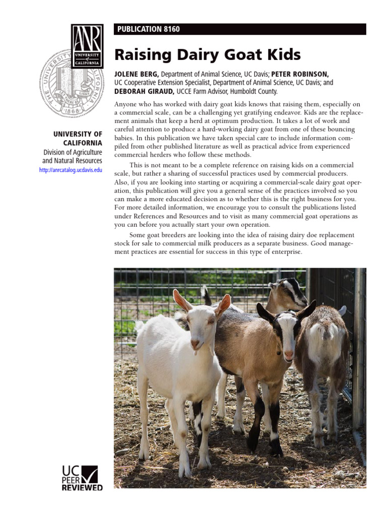 Goats Kid Raising 8160 | PDF | Digestion