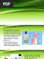 Pleural Tapping | PDF | Respiratory System | Clinical Medicine
