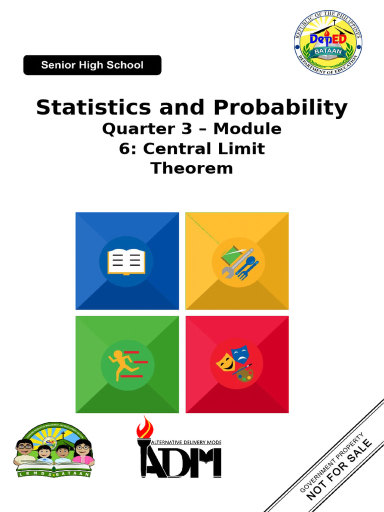 Statistics - Probability - Q3 - Mod6 - Central Limit Theorem | PDF ...