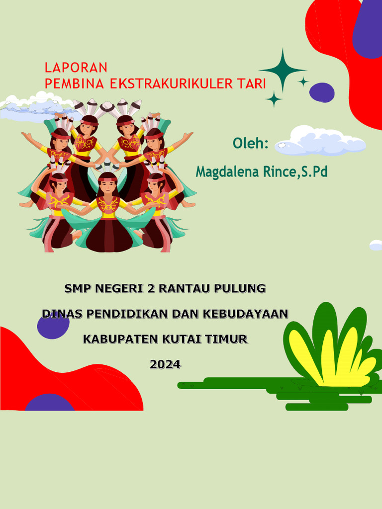 Laporan Pembina Ekskul Tari | PDF