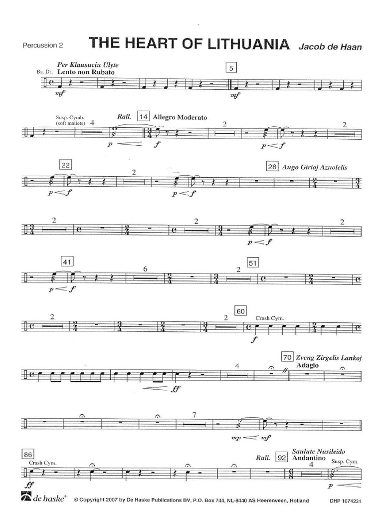 The Heart of Lithuania - Perc 2 | PDF