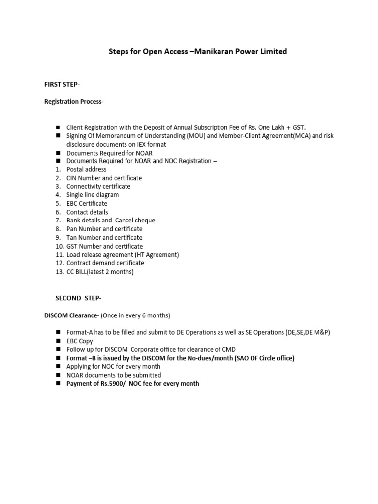 Steps For Open Access-AP | PDF