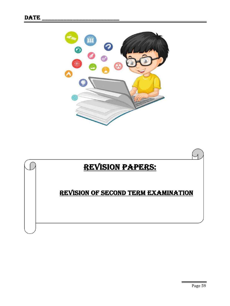 Science 2nd Term Revision Worksheet Blank | PDF