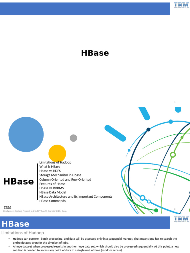10_HBase | PDF | Apache Hadoop | Relational Database