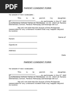 GSP Parent Consent | PDF