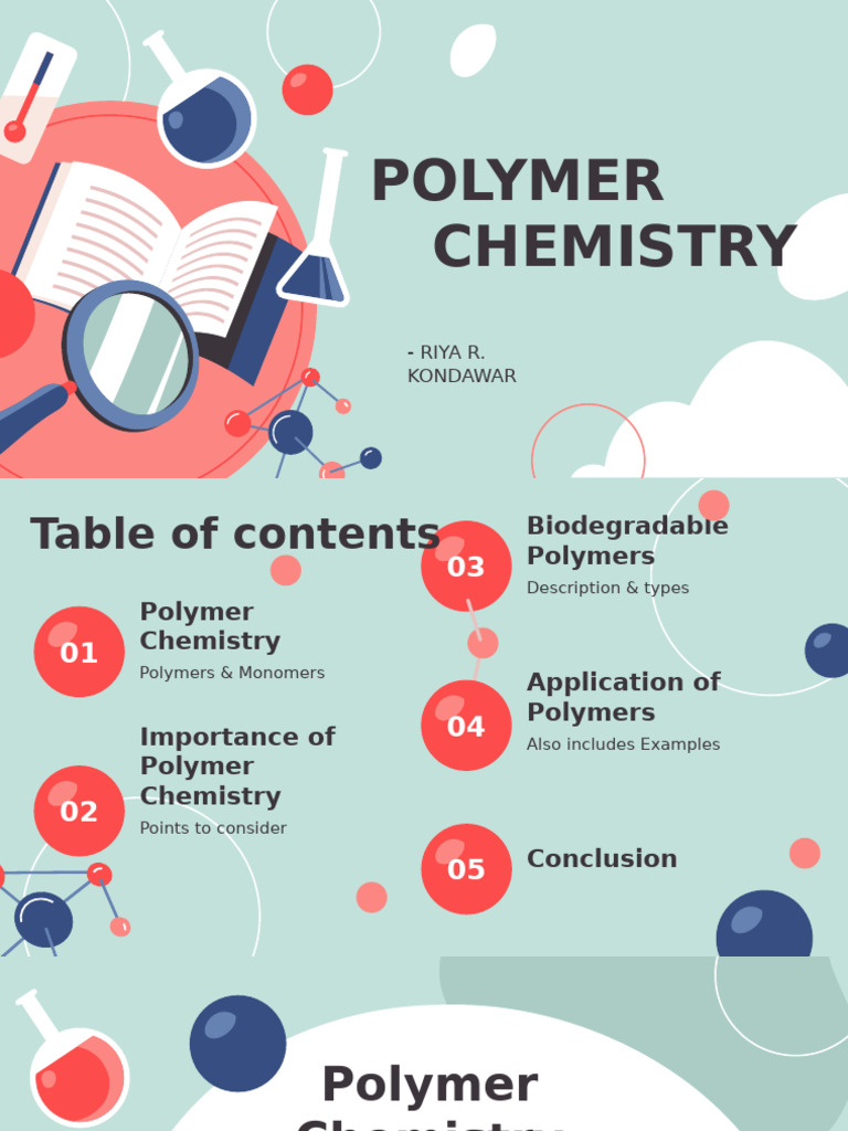 Polymers Chem PPTC RIYA | PDF | Polymers | Biodegradation