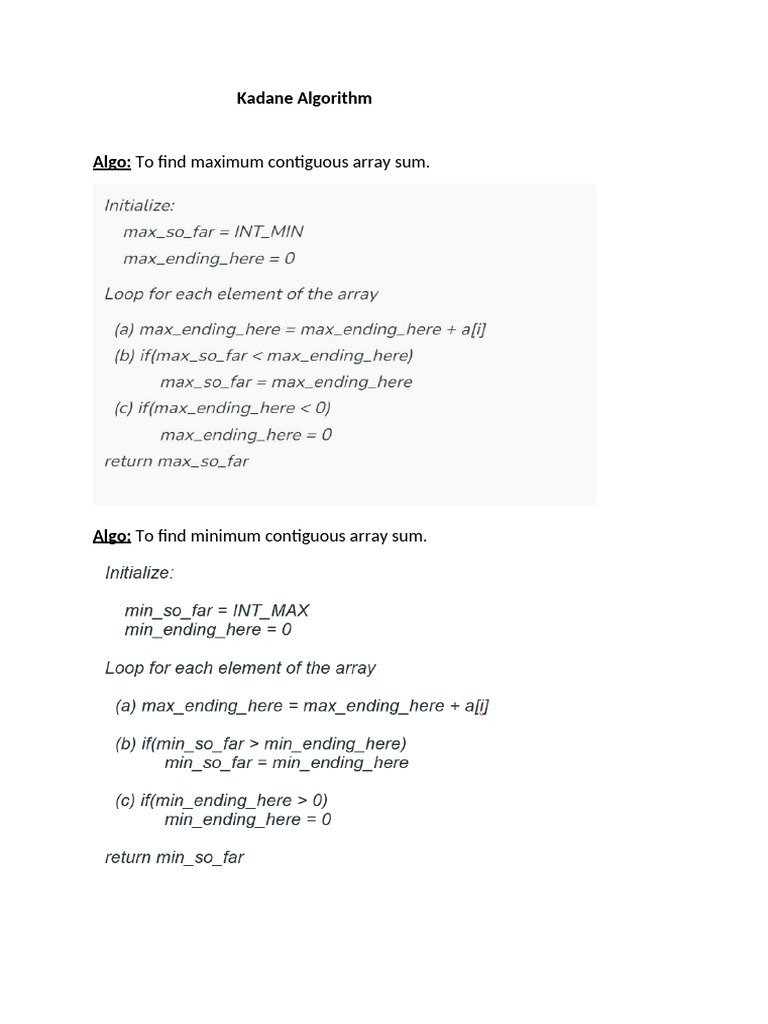 KADANE | PDF