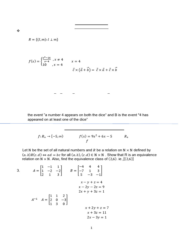 THINGS TO LEARN FOR BOARD PRACTICAL XII 24-25 | PDF | Area | Cartesian ...