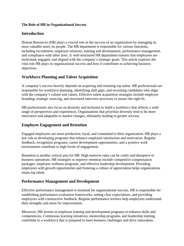 1 | PDF | Human Resource Management | Employee Retention