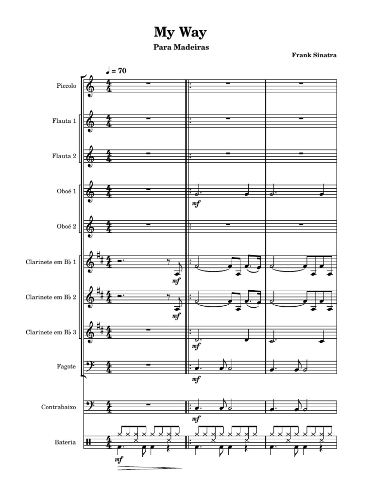 My Way - Frank Sinatra | PDF