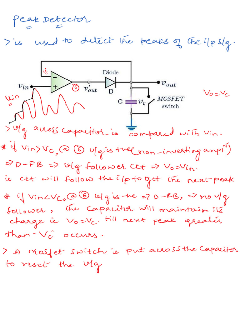 7. Peak Detector Clipper Clamper | PDF