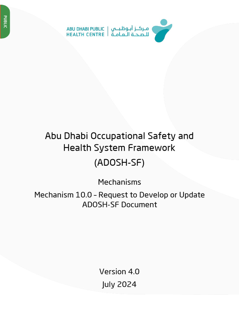ADOSH-SF Document Update Request Guide | PDF