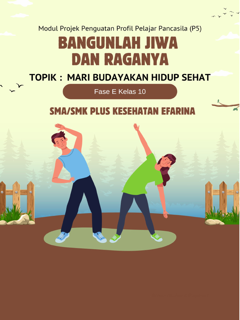 Modul - Projek - Senam X Sma | PDF