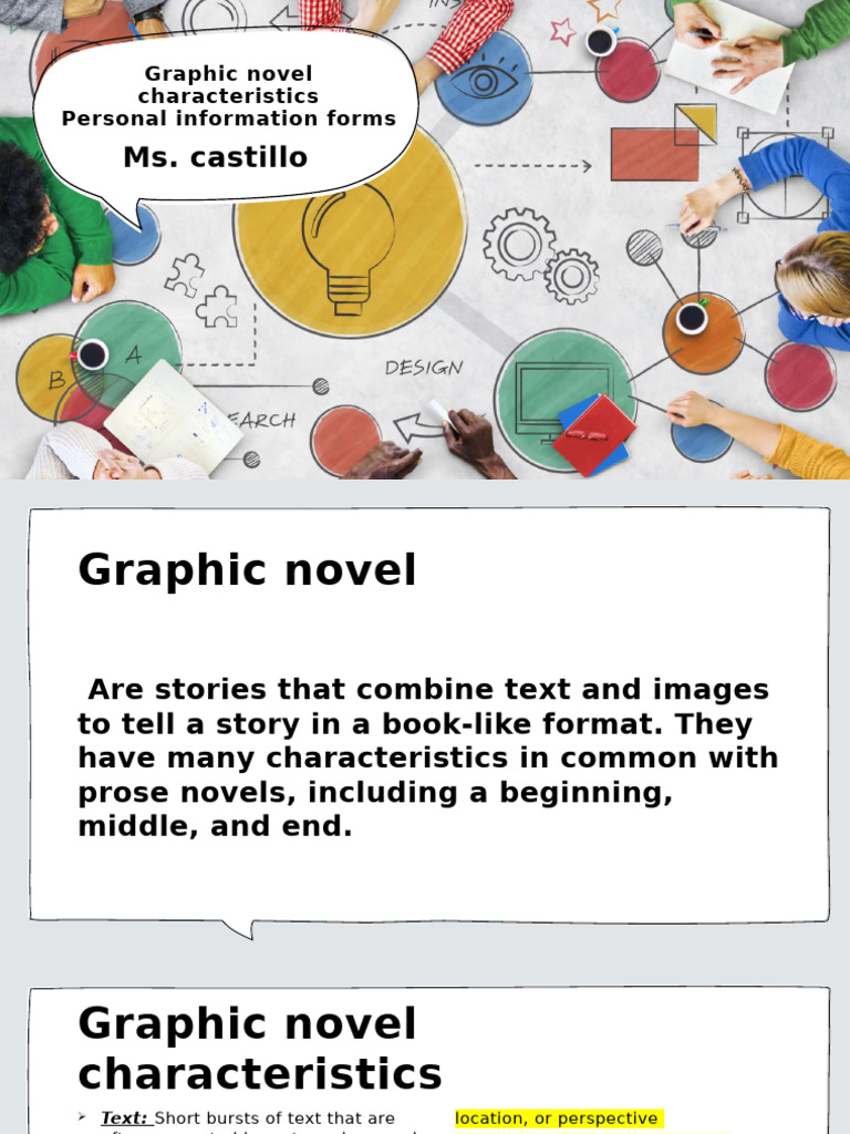 Graphic Novel Characteristics Explained | PDF