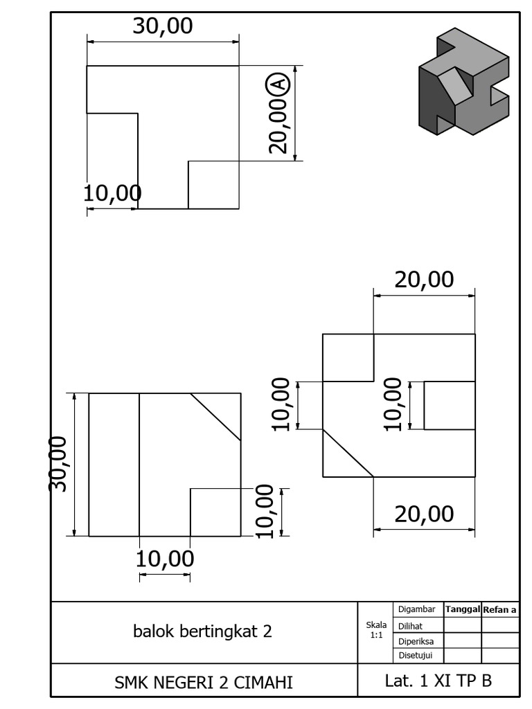 Balok Bertingkat 1 (2) | PDF