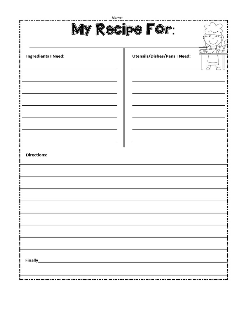 Recipe-procedural-writing | PDF