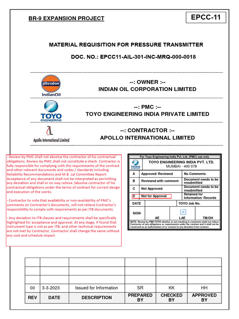 EPCC11-AIL-301-INC-MRQ-000-0018 | PDF