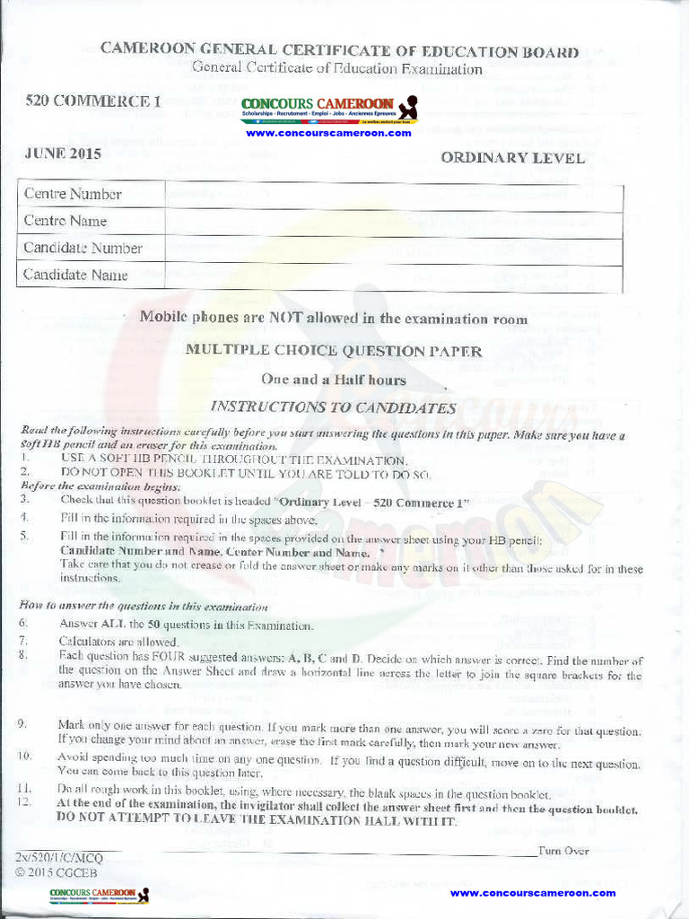 OL Commerce 2015 p1 | PDF
