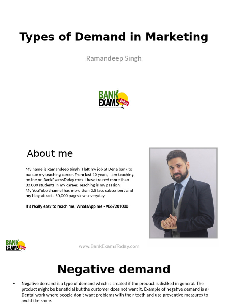 Types of demand | PDF | Economic Equilibrium | Demand