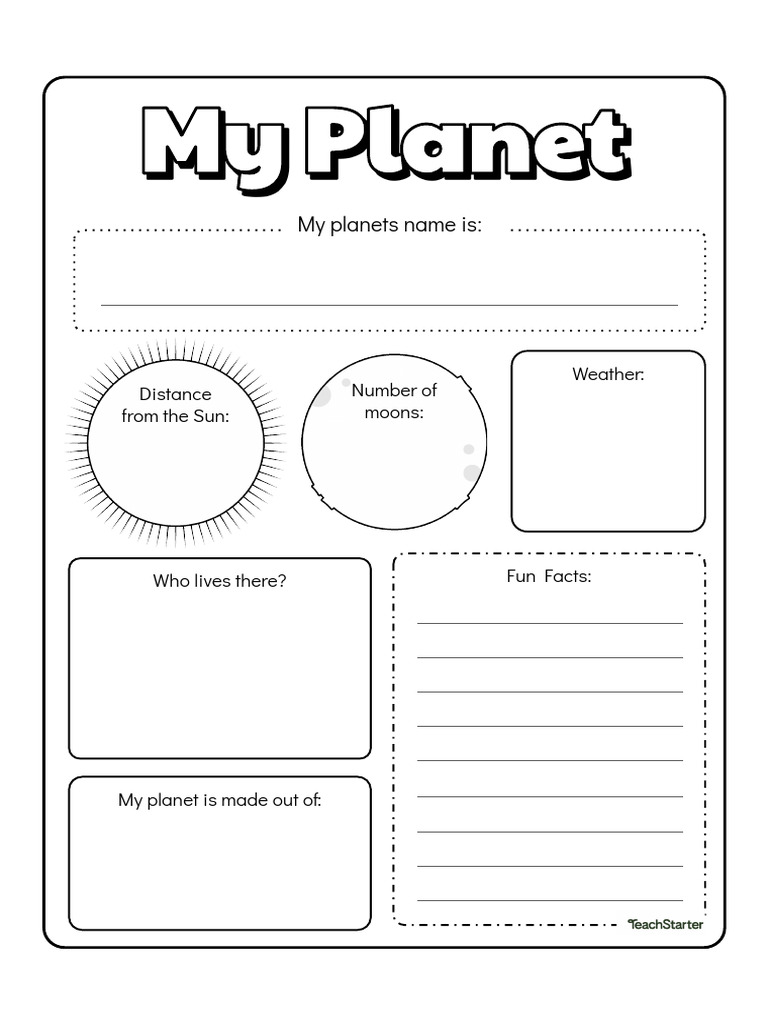 Create Your Own Planet: Fun Facts Guide | PDF