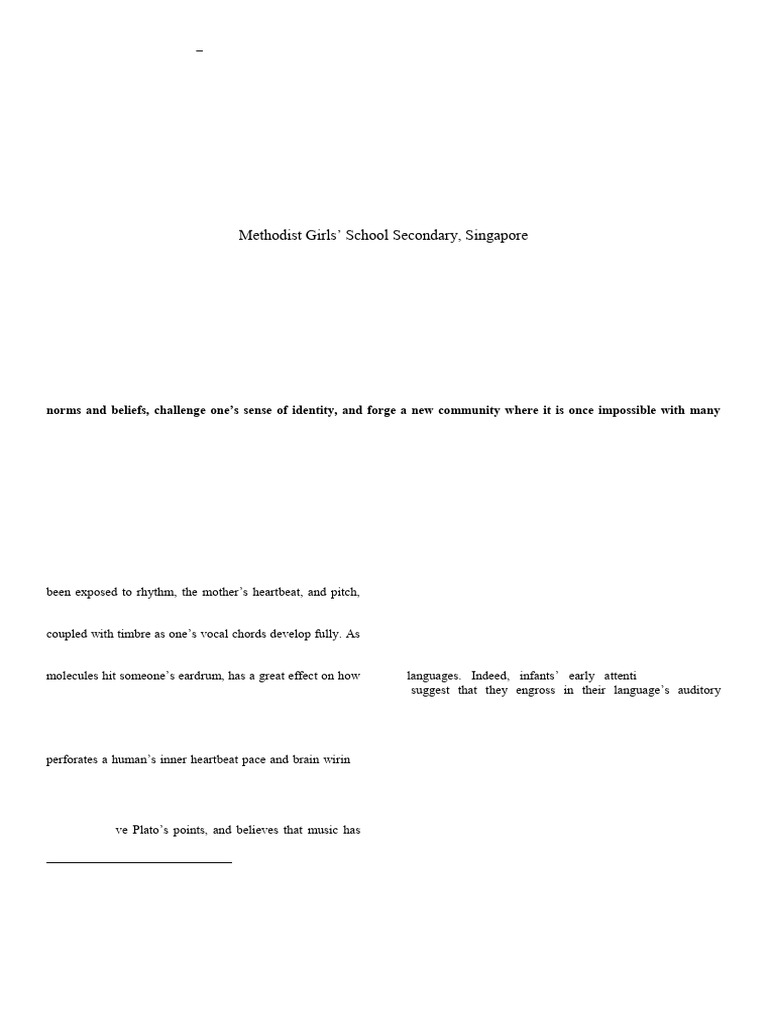 The Foundation of Expression: How Music Shapes Language, History and ...