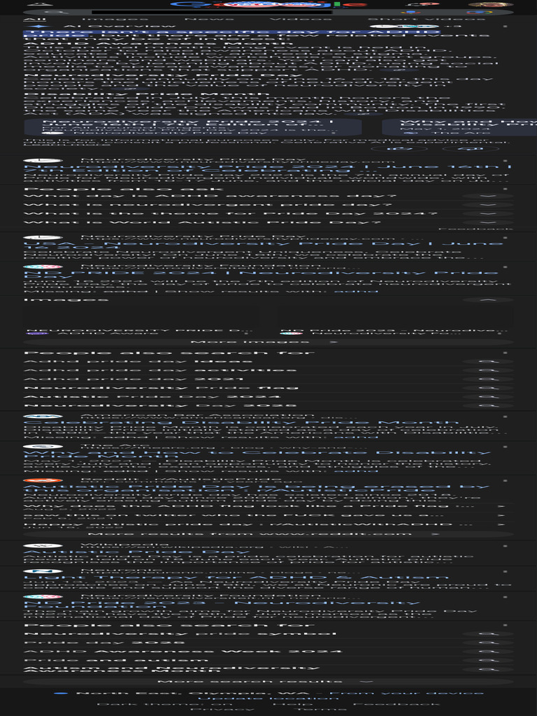 Adhd Pride Day - Google Search | PDF | Autism | Developmental Psychology