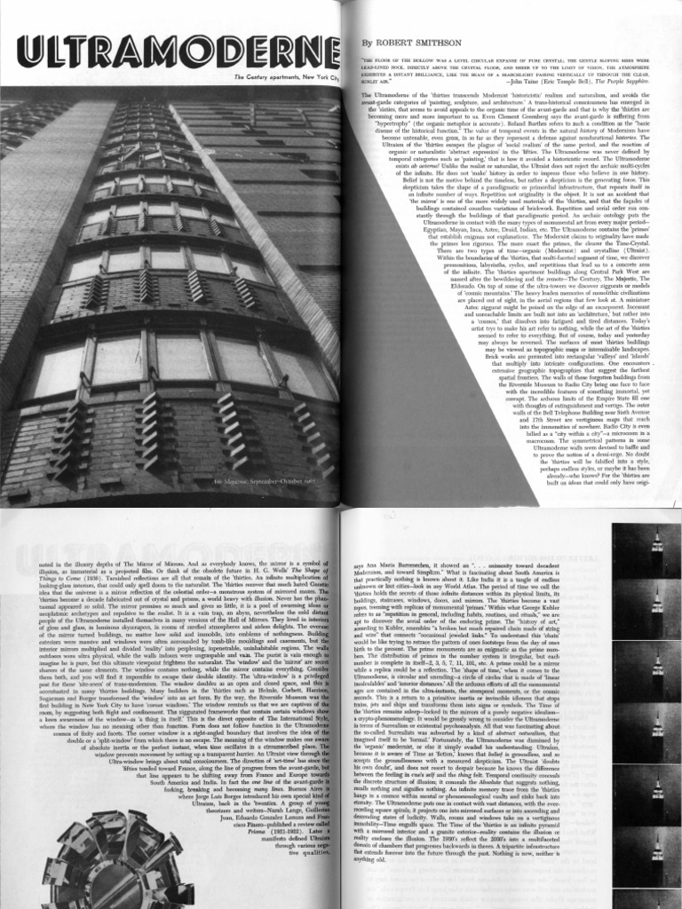 Ultramoderne | PDF