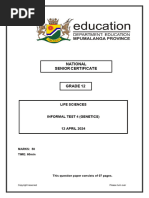 Grade12 Year Notes by E.C Mabuza-1-109-133 | PDF | Dominance (Genetics ...