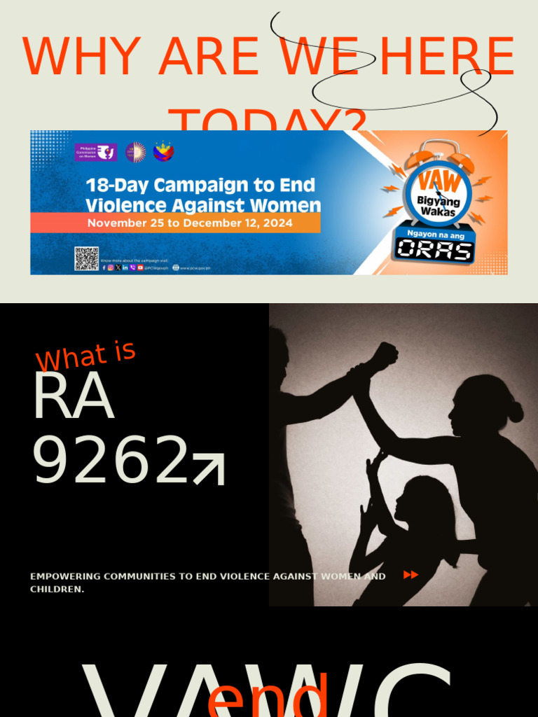 RA 9262 Anti-VAWC Orientation Material | PDF | Psychological Abuse ...