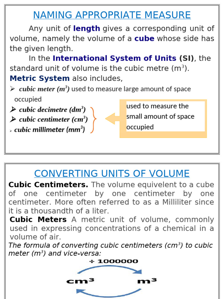 NAMING APPROPRIATE MEASURE | PDF
