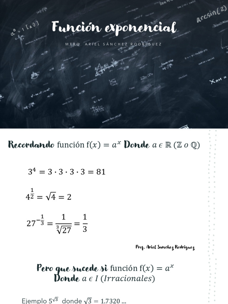 2. Función exponencial Y logaritmica | PDF | Logaritmo | Decibel