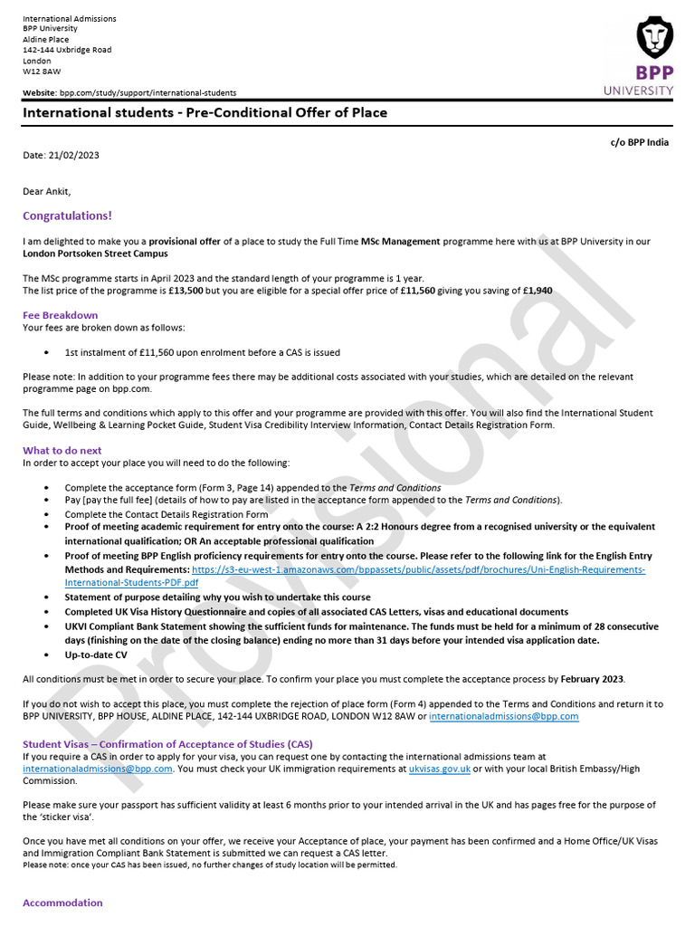 ankit offer letter | PDF | Travel Visa | Government And Personhood