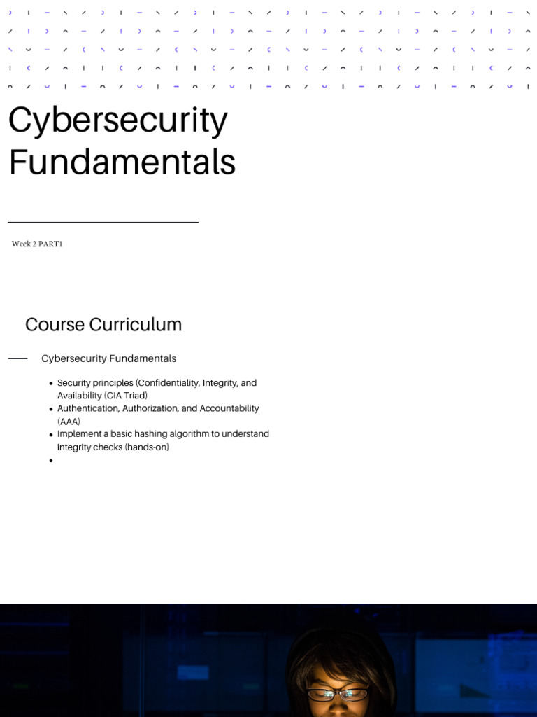 Cybersecurity Fundamentals Week2 Part1 | PDF | Information Security | Computer File