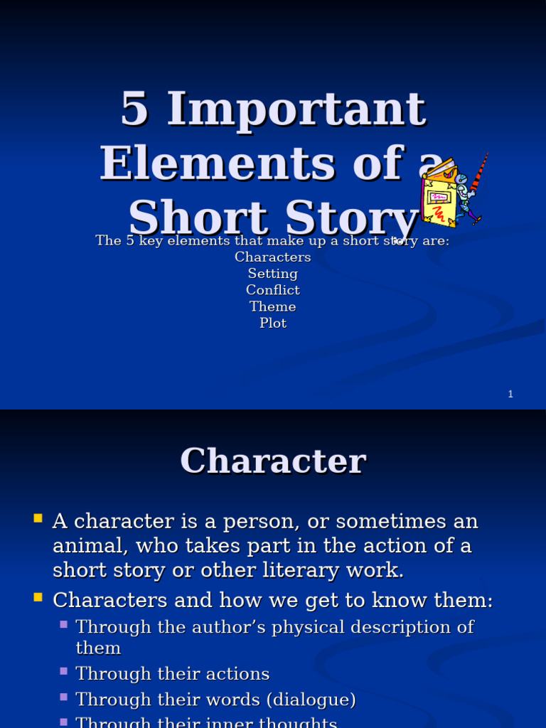 5 Elements of a Short Story | PDF | Plot (Narrative) | Thought