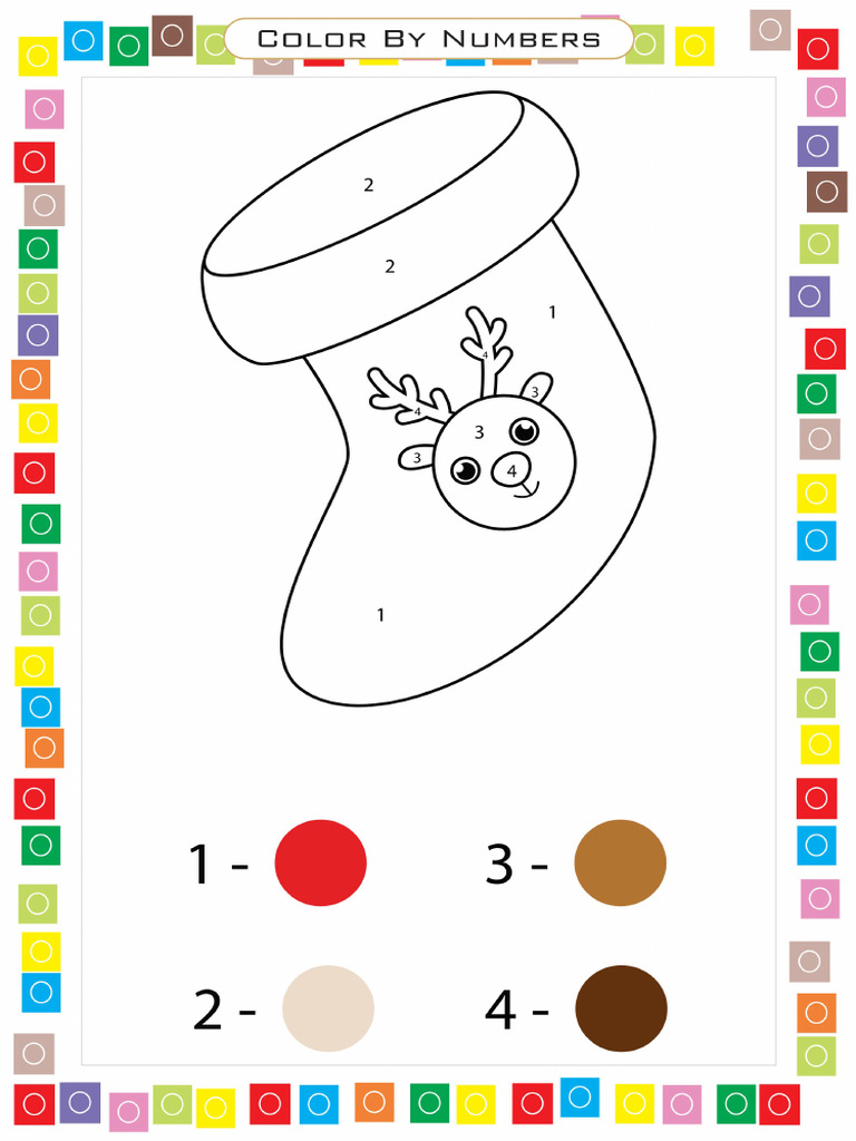 Color by Numbers 4 | PDF