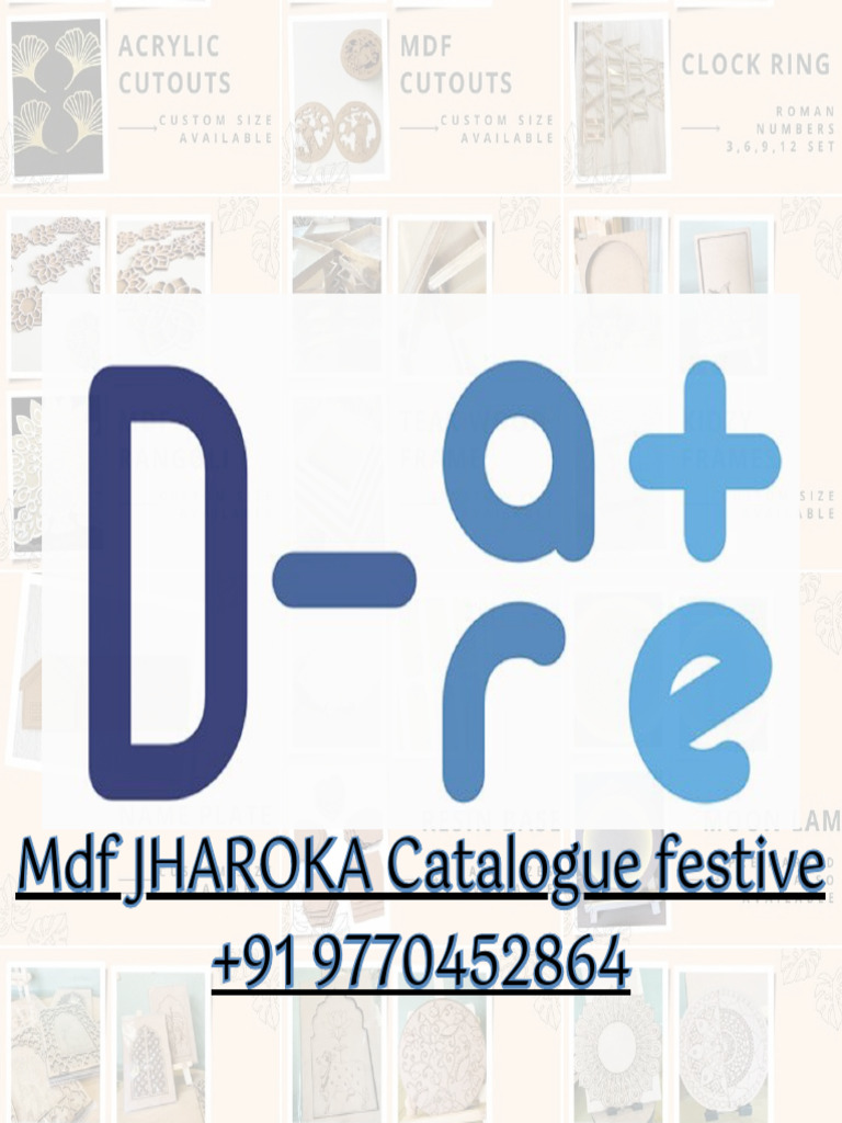 MDF Jharokha Festive Catalogue | PDF