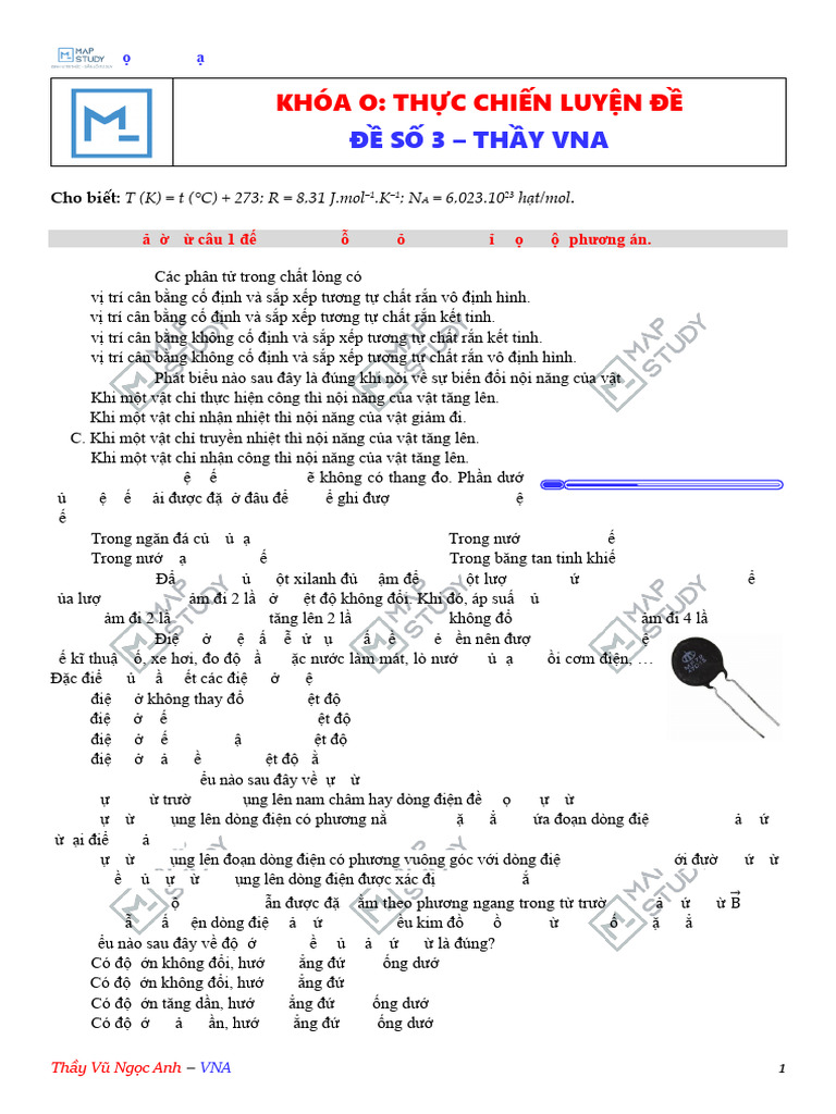 Thuc Chien Luyen de - de Minh Hoa Mon Vat Ly - de So 3 1738859426925 | PDF