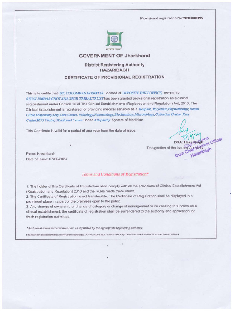 HOSPITAL REGISTRATION WITH HFR | PDF