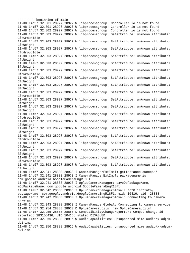 Log Cat 1731052652766 | PDF | Unix | Utility Software
