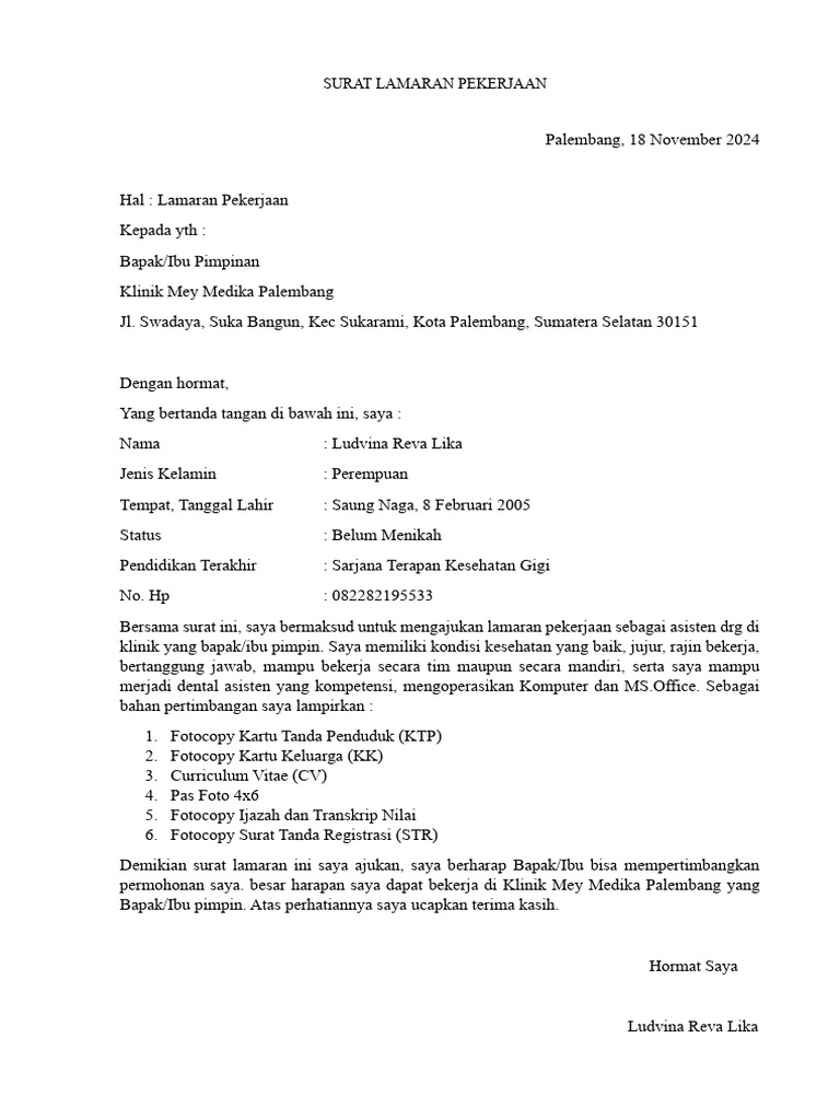 tugas surat reva po62 | PDF