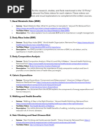 RAVES Framework for Positive Food Relationships | PDF | Eating | Foods