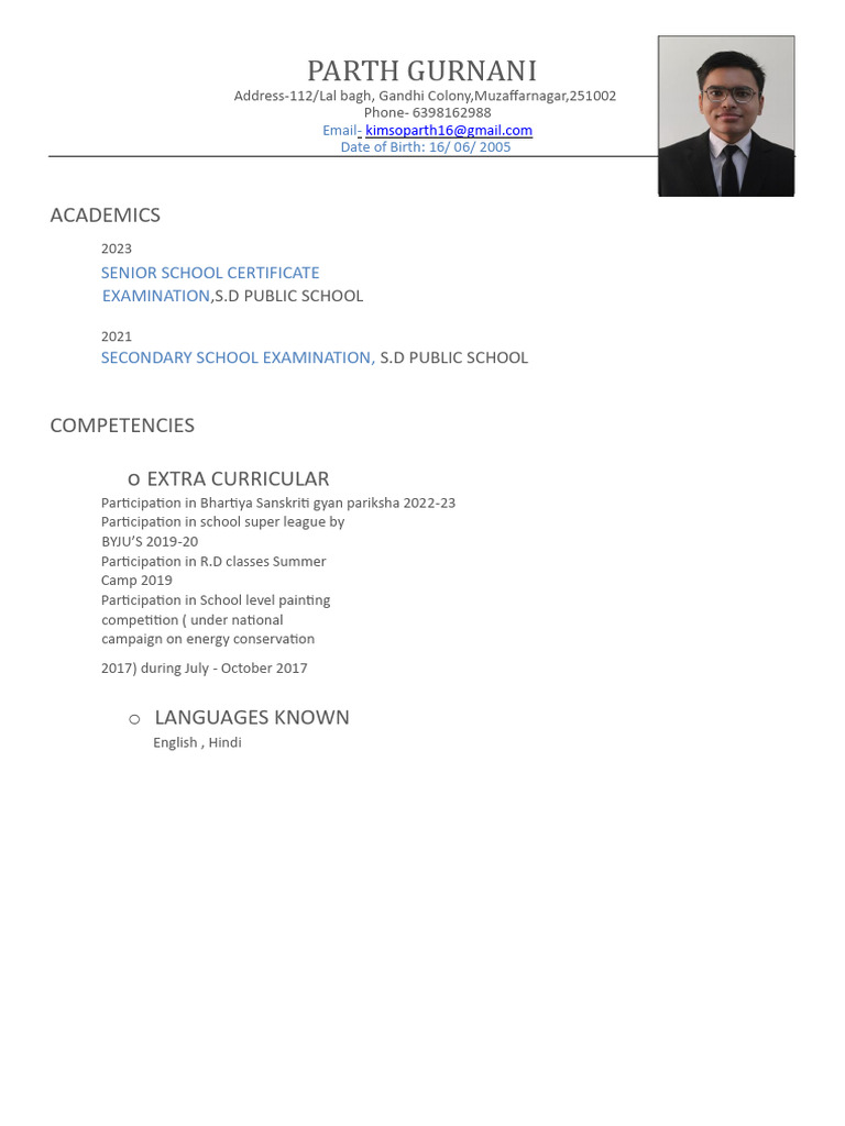 Parth Gurnani_2441117173 - Parth Gurnani 7173 | PDF