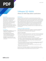 VMware SD-WAN by VeloCloud Edge Data Sheet | PDF | Cloud Computing ...