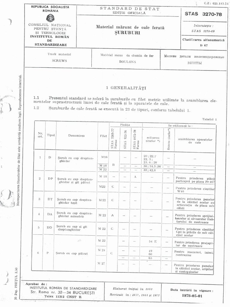 Stas 3270-78 MMC Suruburi | PDF
