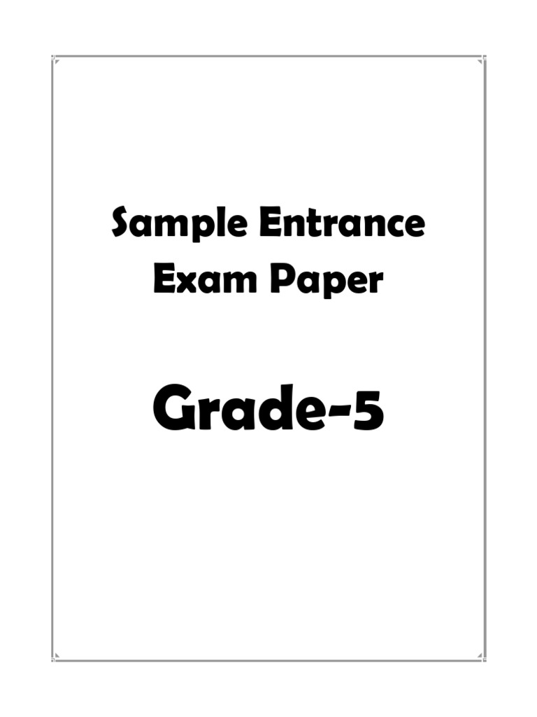 G5 Sample Entrance Exam | PDF | Meteoroid | Physical Sciences