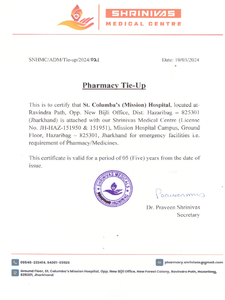 Pharmacy With Licence | PDF | License