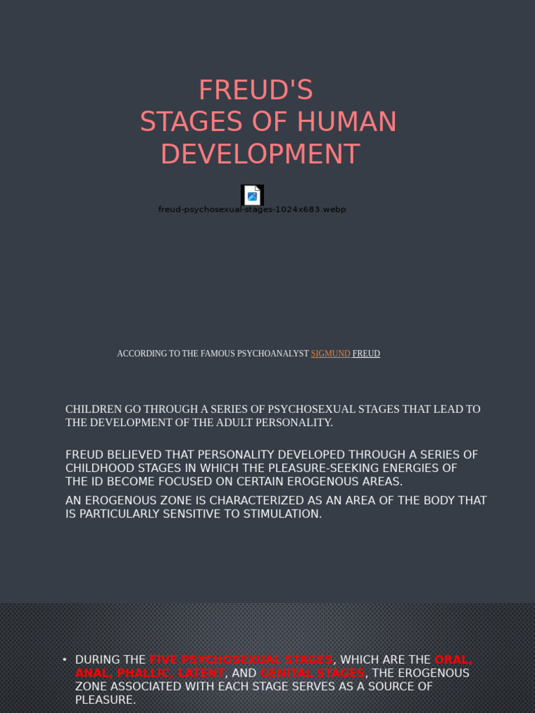 Freud's Stages of Human Development | PDF | Sigmund Freud ...